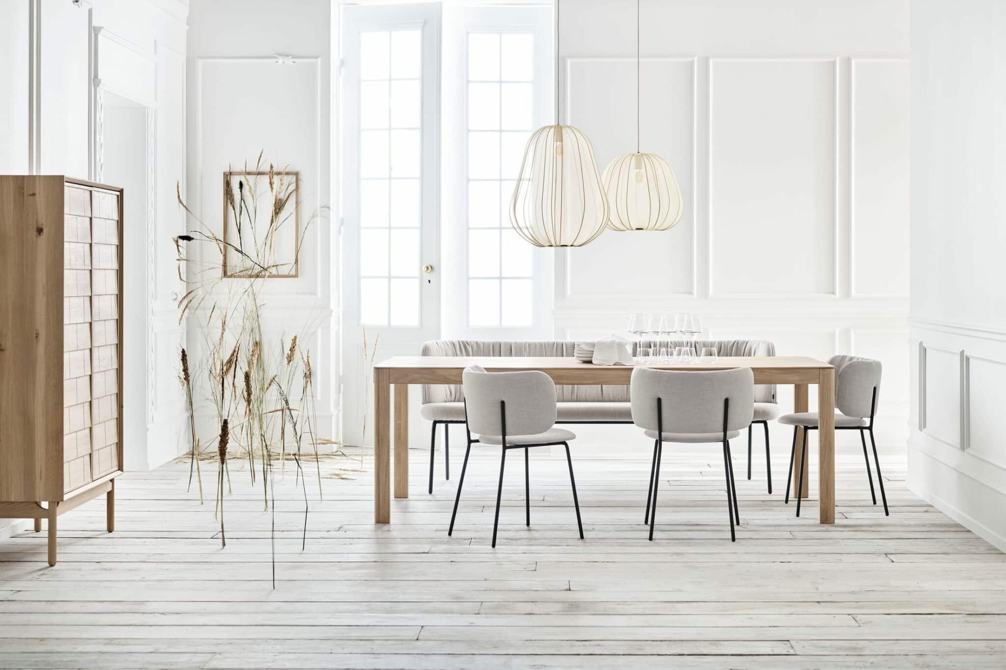 Bolia Balloon Pendant (small)|Ivory fabric - Spring Store